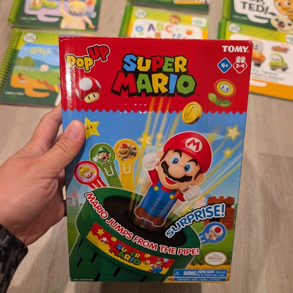 Tomy | Toys | Super Mario Popup Game By Tomy Colorful Fun | Poshmark